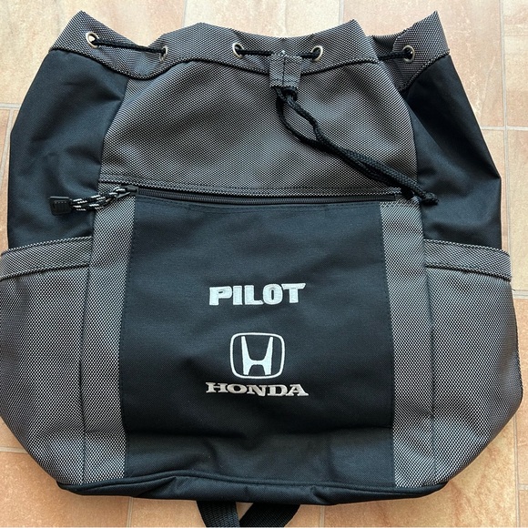 Honda | Bags | Honda Pilot Black And Gray Backpack | Poshmark
